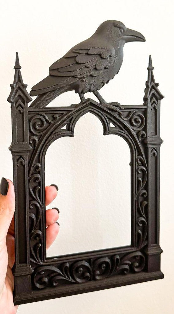 Raven Wall Frame – Dragons Treasures